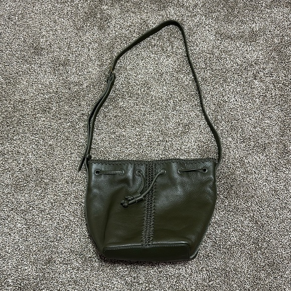 The Sak | Bags | The Sak Ivy Leather Drawstring Bucket Bag Purse ...